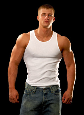 the beauty of male muscle: Tony