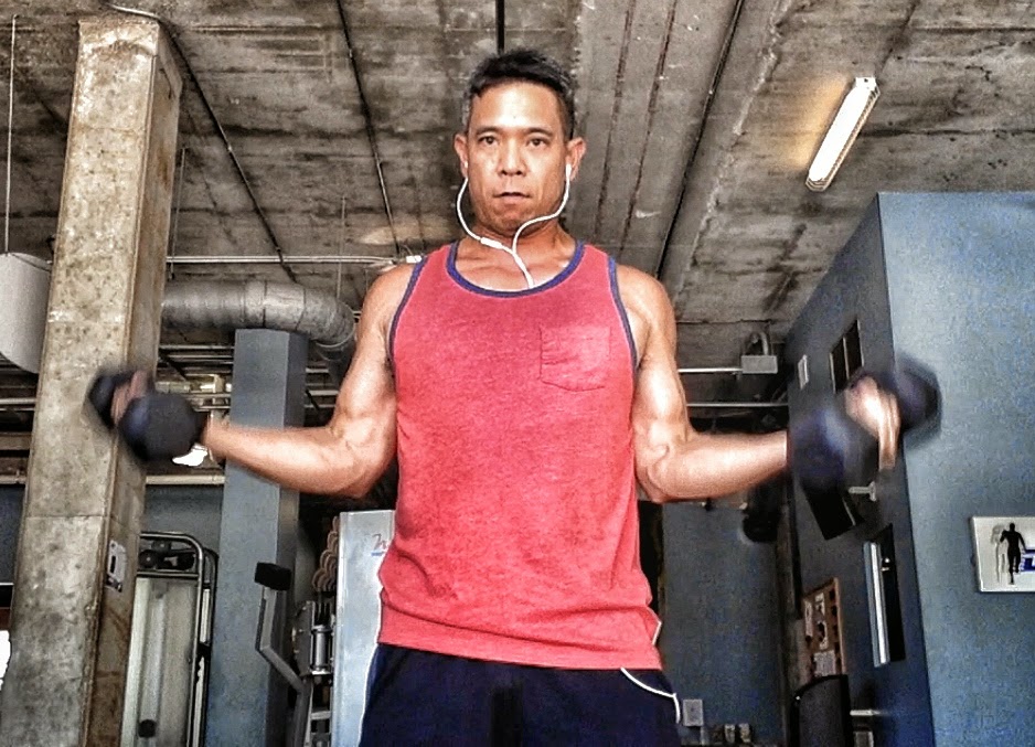 P90X - Shoulders and Arms + Ab Ripper X | Arnel Banawa
