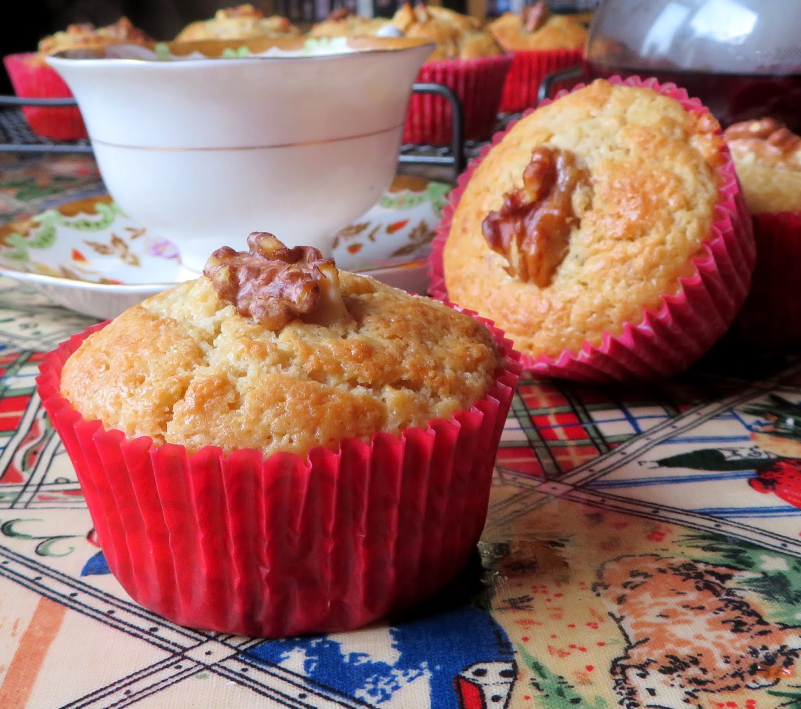 Maple Walnut Muffins | The English Kitchen