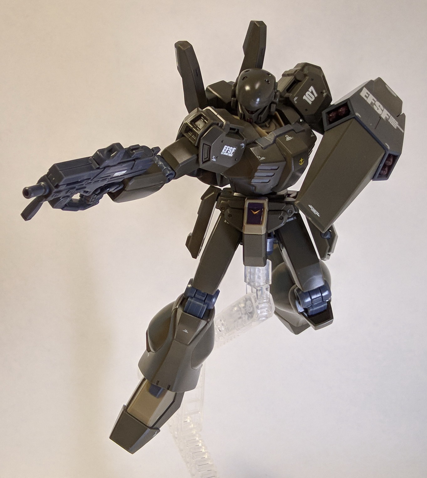 Sketsa Langit: Gunpla #42 - HGUC Jegan Type-D (Escort Type) Review
