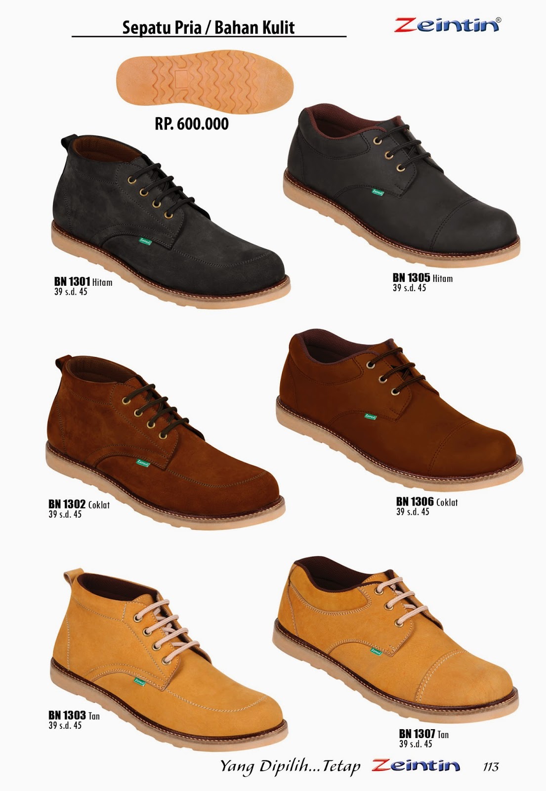 Sepatu Kulit Pria Zeintin (Edisi Brilian 11, Hal 113) - Mitra Grosir ...