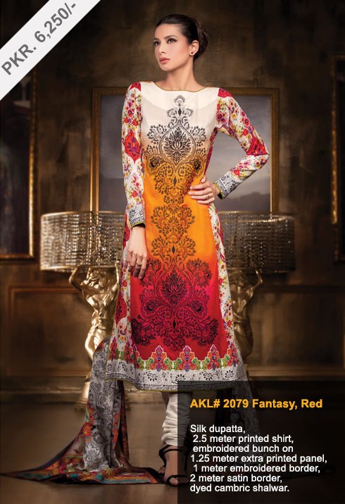 Al-Karam Spring Lawn 2013 | Al Karam Allure Collection | Asian Clothing