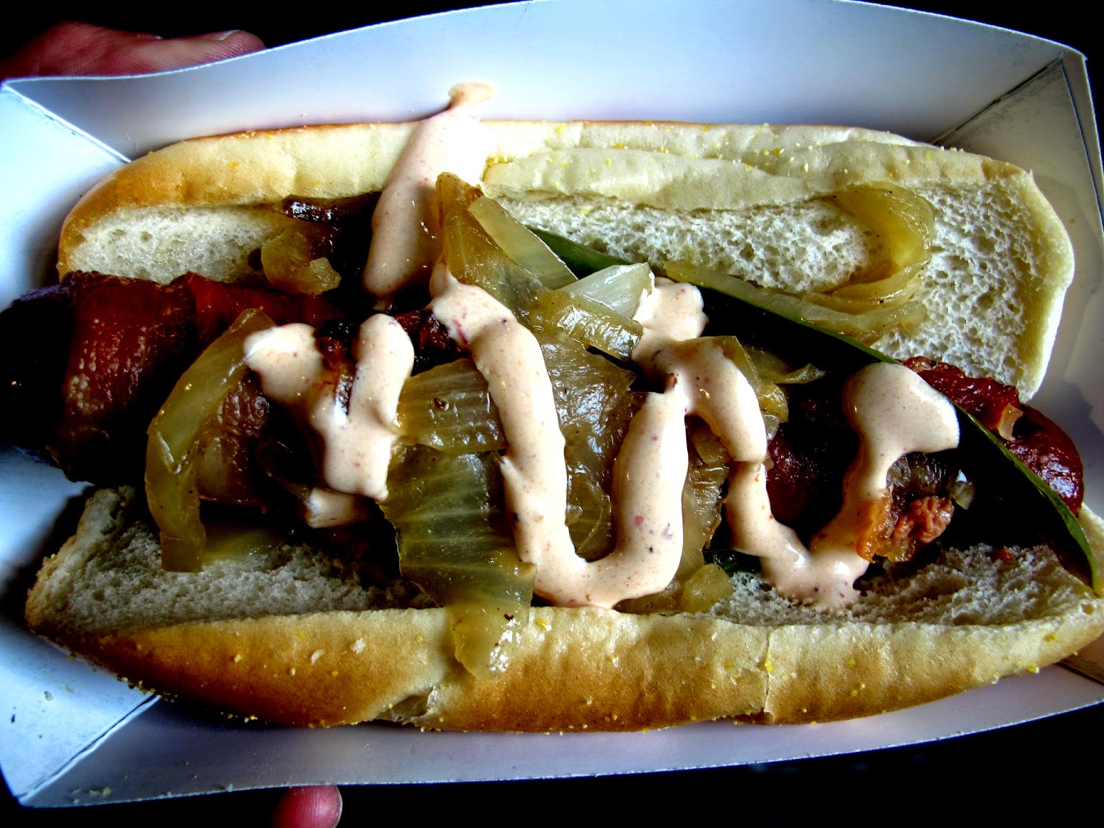 Blog About a Dog: Seattle Mariners: Bacon-Wrapped Hot Dog