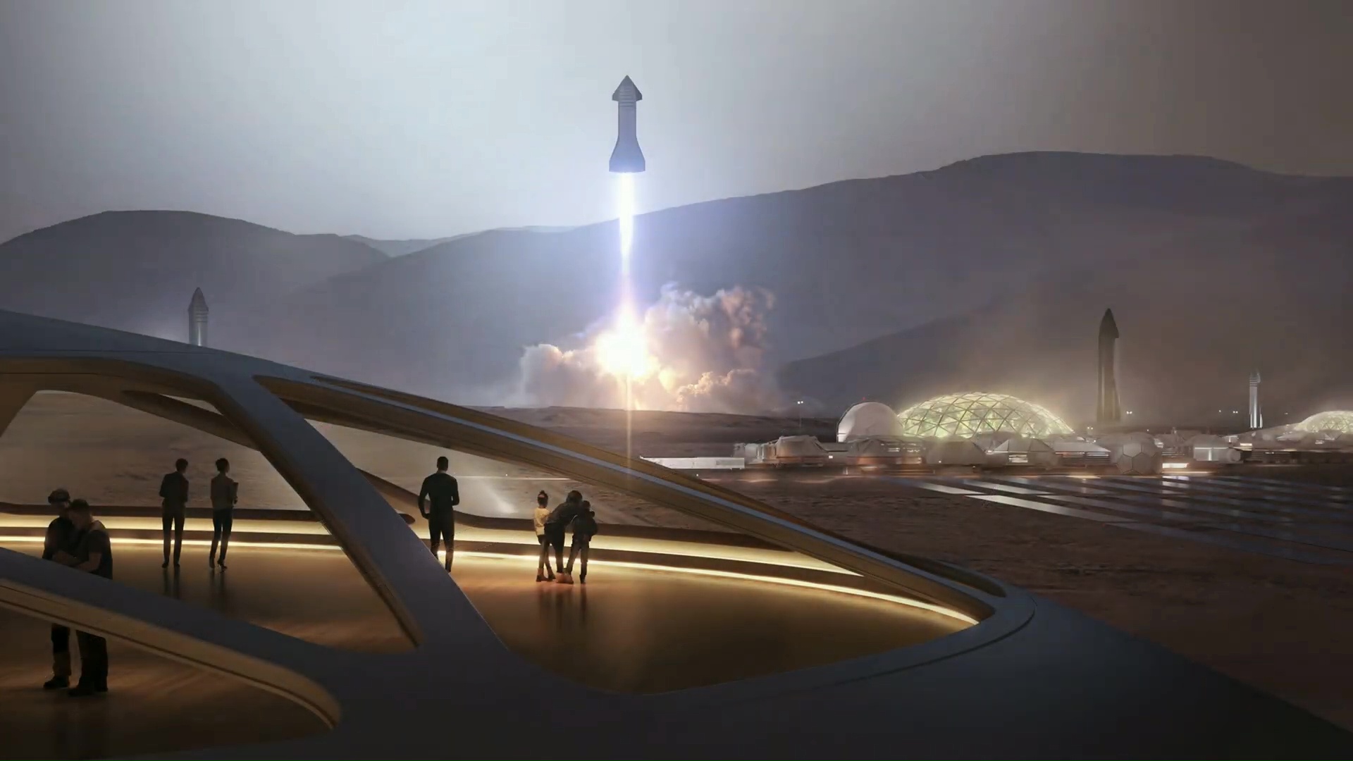 Slides from SpaceX Starship 2019 update presentation by Elon Musk ...