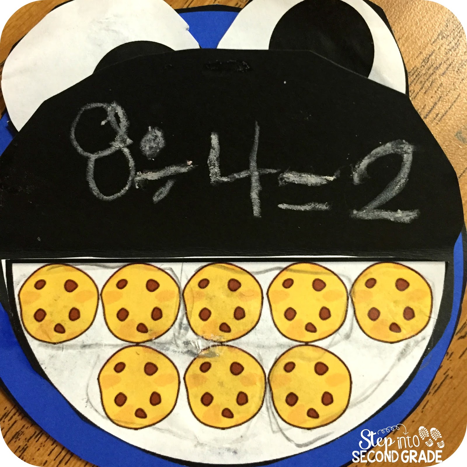 Dividing with Cookies and a FREEBIE | Step into 2nd Grade with Mrs ...