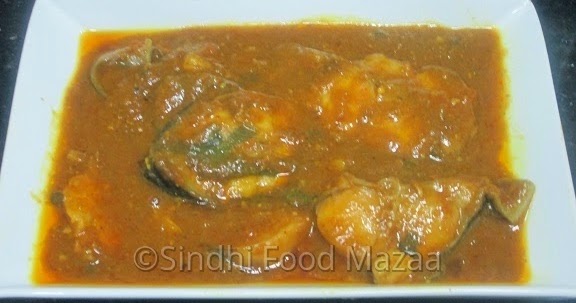 Sindhi Food Mazaa: RADHALA MACHI / DAAG WARI MACHI ( Fish cooked in ...
