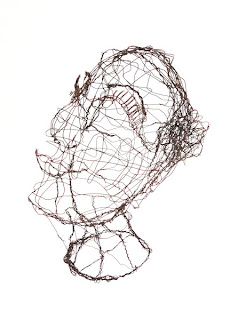 Art At Woodstock: Sculpture: Wire Busts
