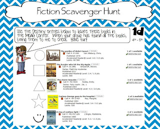 The Book Bug: Teaching the Fiction Sections in My Media Center