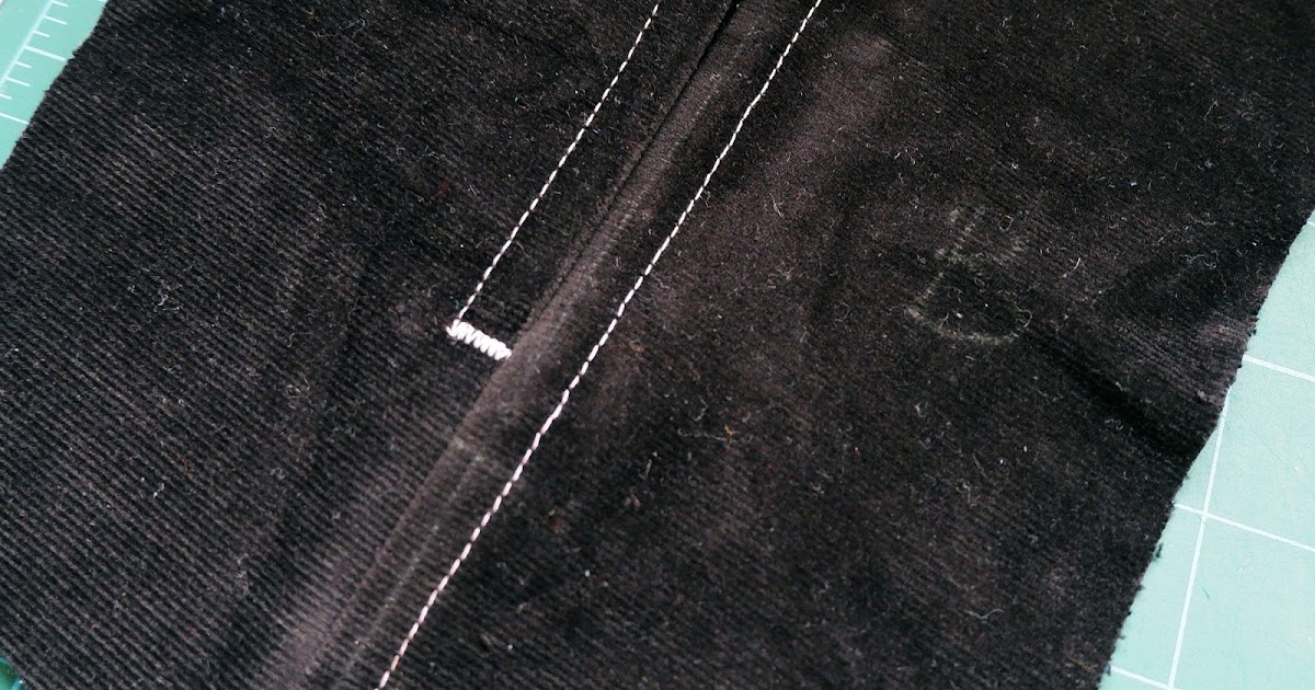 Tutorial: How to Sew a Flat-Felled Seam with an In-seam Pocket