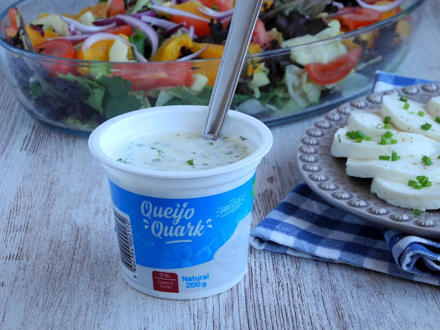 O Meu Tempero: Molho de queijo quark com ervas aromáticas