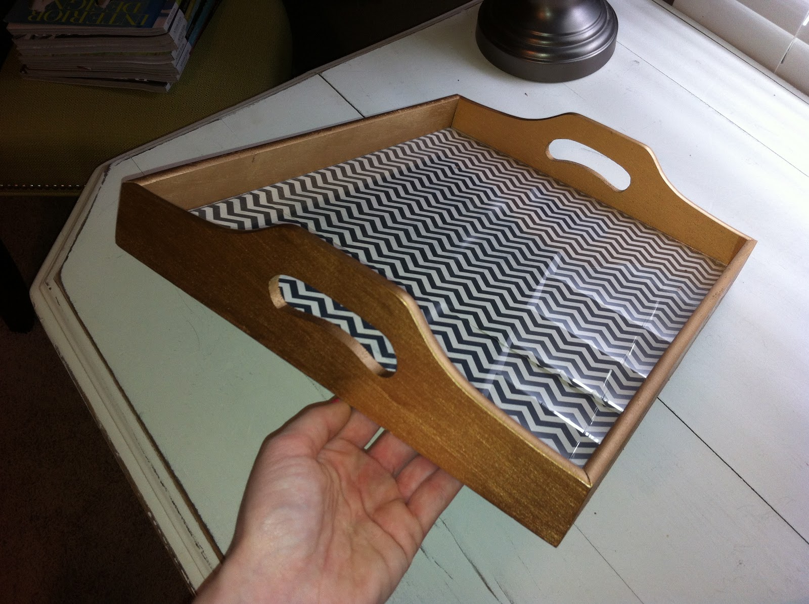 Copy Cat Looks: DIY: Table Tray