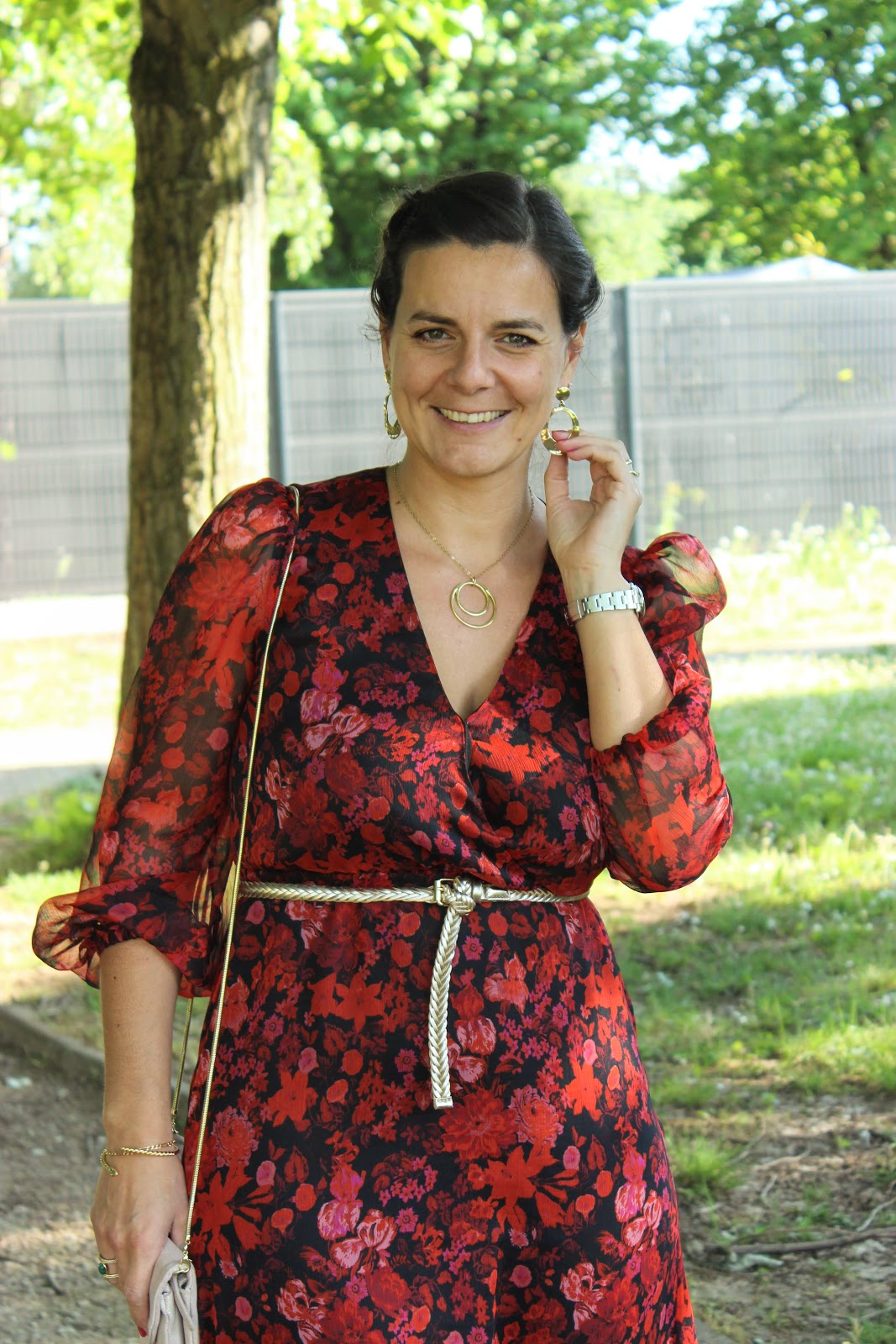 les petites bulles de ma vie: Rouge et doré, nouvelle association