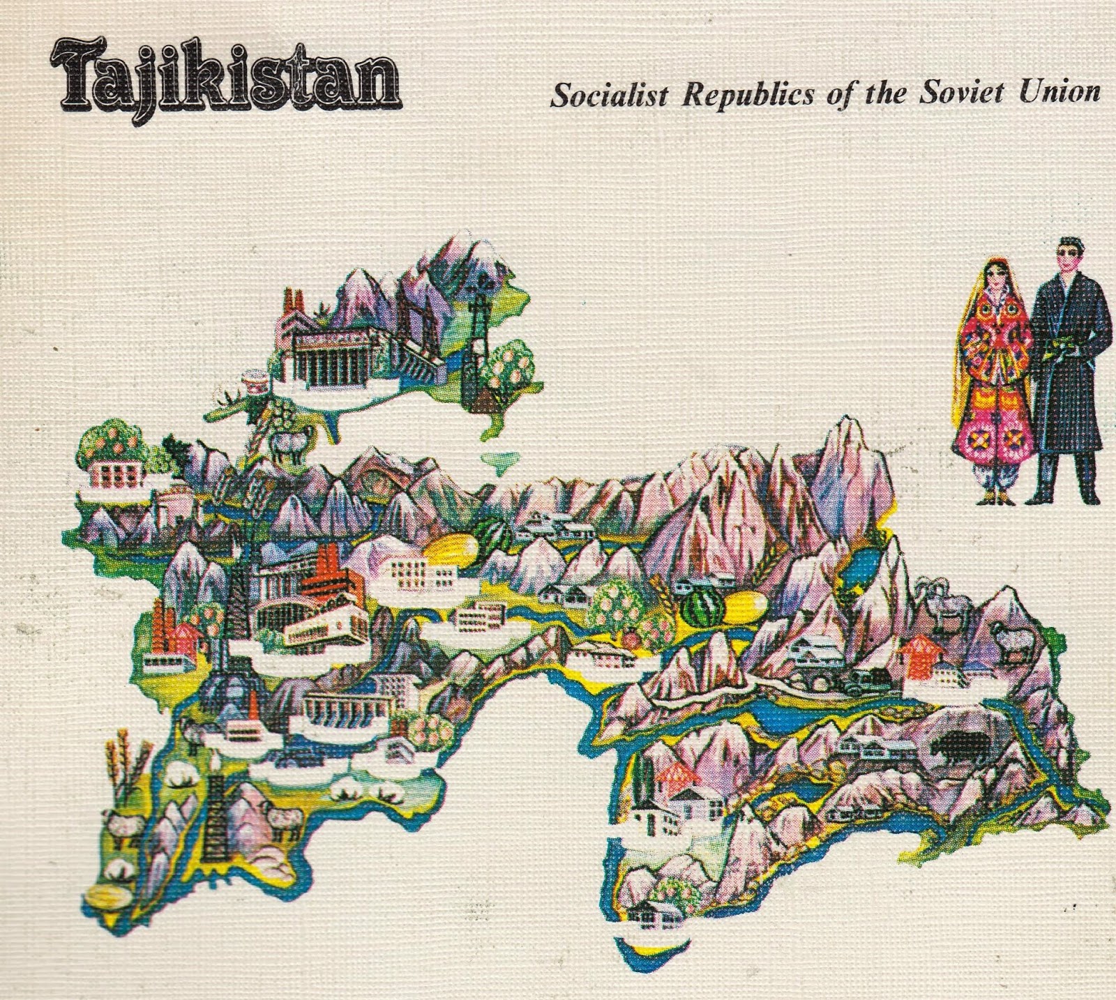 The Left Chapter: The Tajik Soviet Socialist Republic 1987: Photos ...