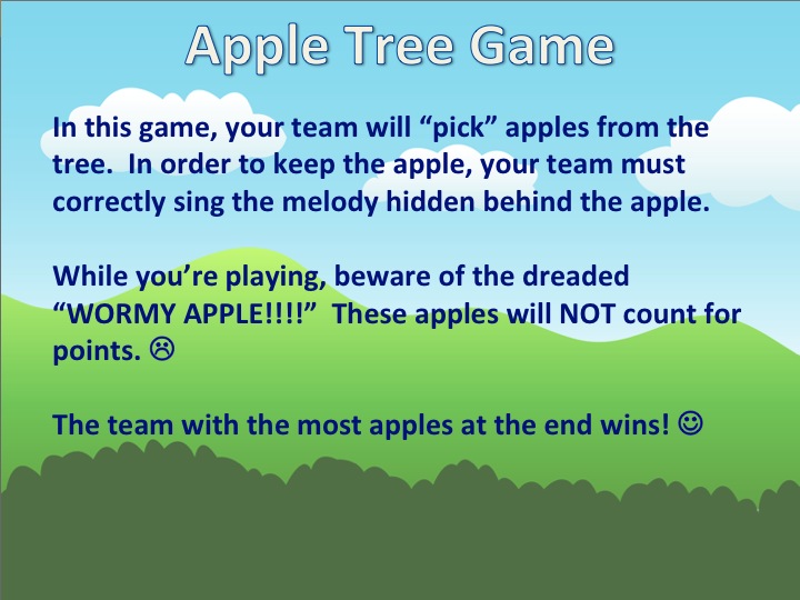 Apple Tree: PowerPoint and Apple Picking Game - Music a la Abbott - Amy ...