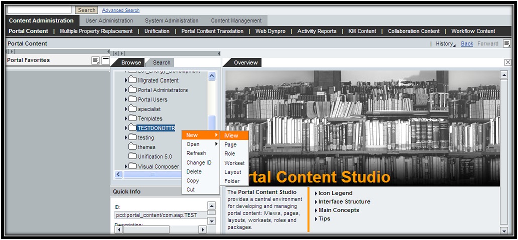 SAP Blogs: Create a KM Document Iview in SAP Entreprise Portal