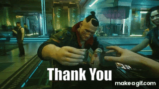 Thank You Gif - Cyberpunk Thank You Gif - thankyougif.com