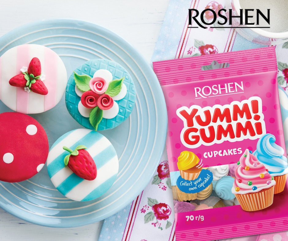 Спечелете желирани бонбони Roshen Yumm! Gumm!