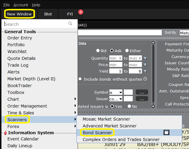 Interactive Brokers 操作系列 (3) - 如何使用IB買賣債劵？