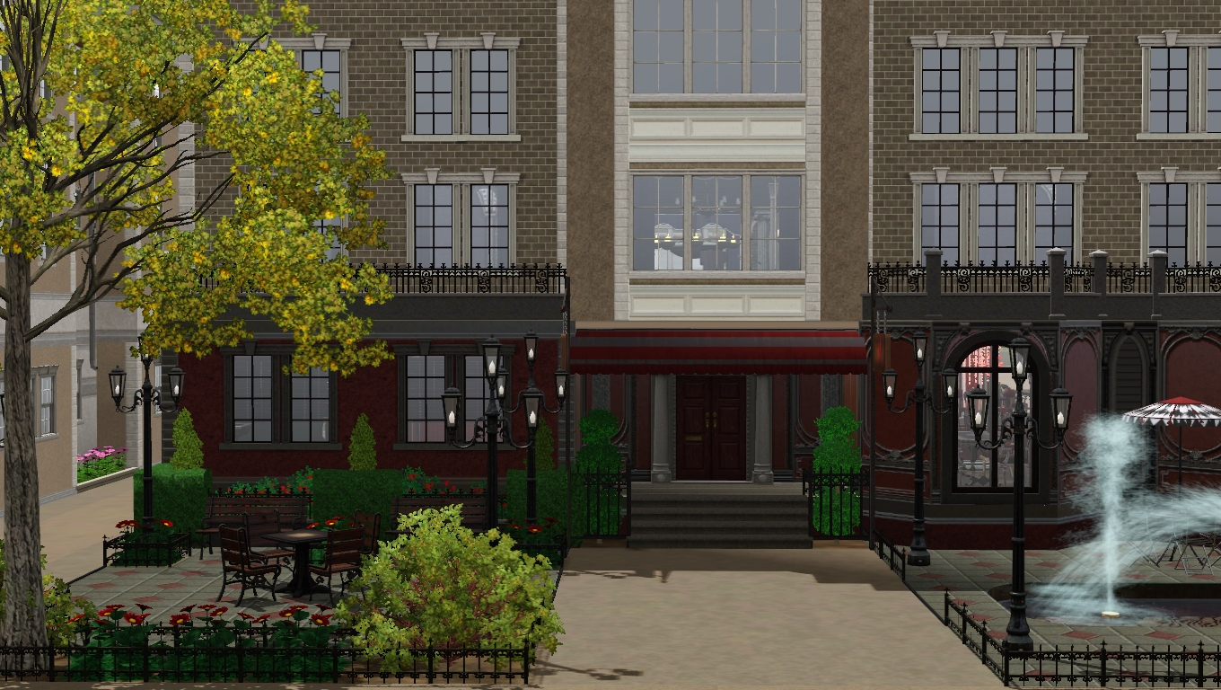 Sims 3 ComfoLife Design Studio: Bloodred Ruby Vampire Lounge: Download