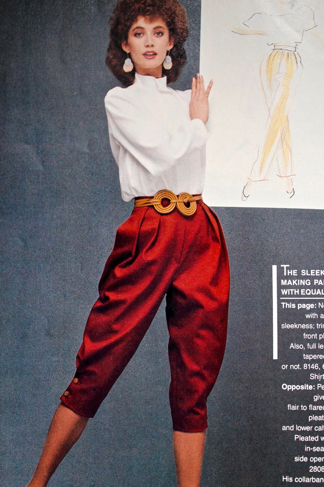 Sew80s: Knock, Knock, it's Knickers: Revisiting 1980s Equestrian Chic