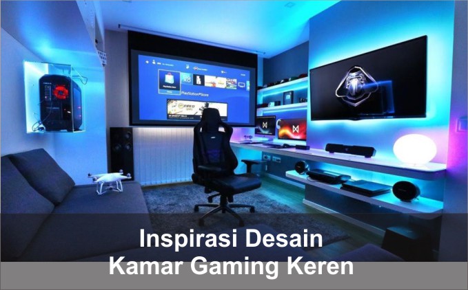 5 Inspirasi Desain Interior Kamar Gaming Keren - Arsimedia