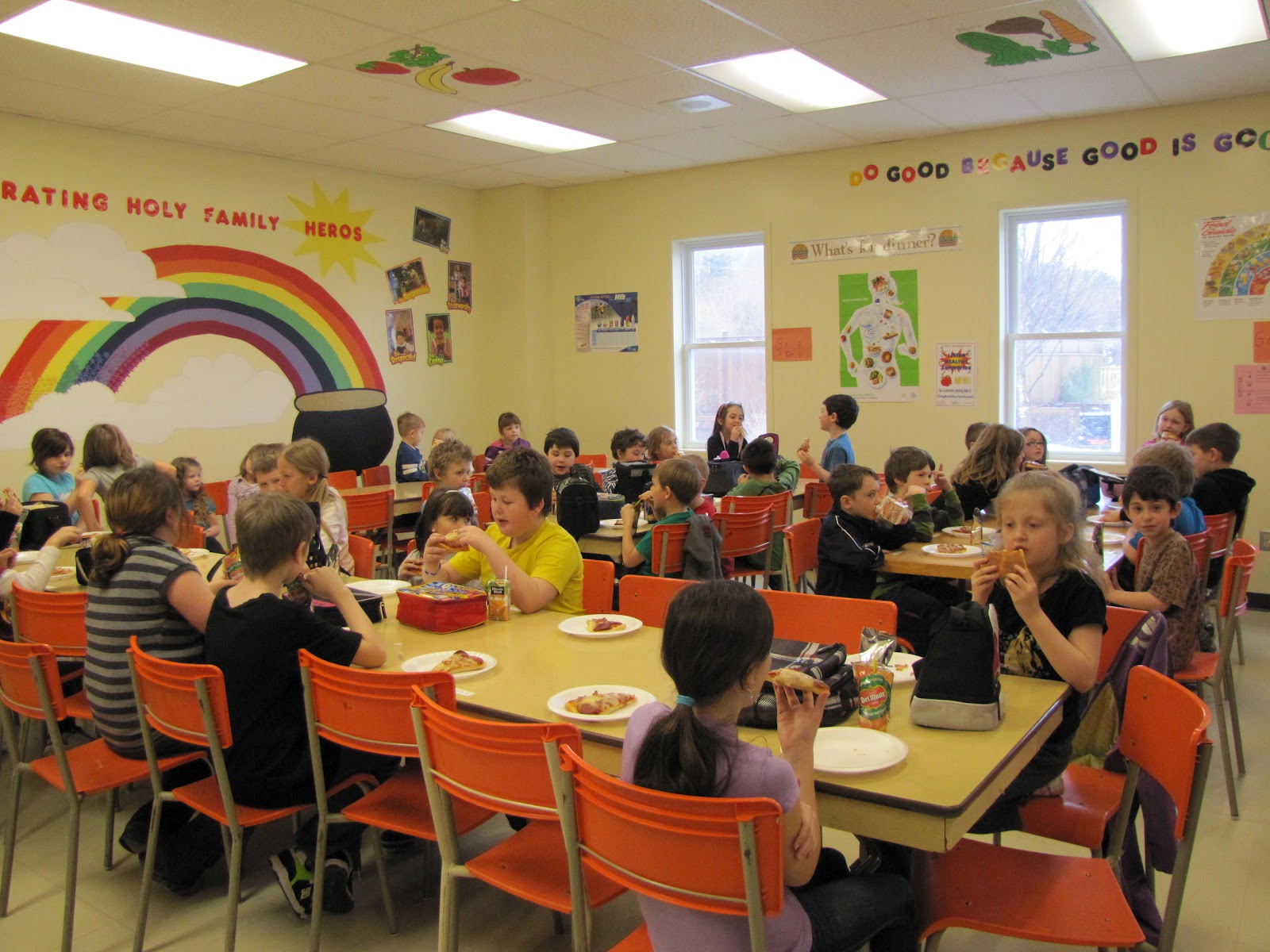 Holy Family Elementary School Playground: Pizza Party