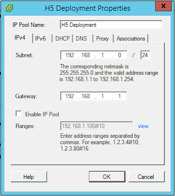Configure IP Pools in your VMware Data Center | TechCrumble
