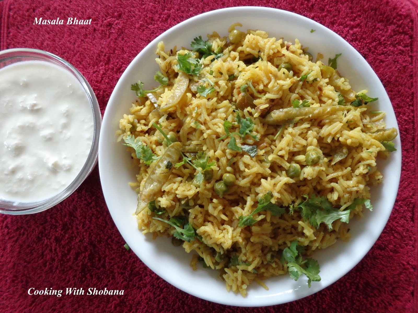 Cooking With Shobana : MASALA BHAAT