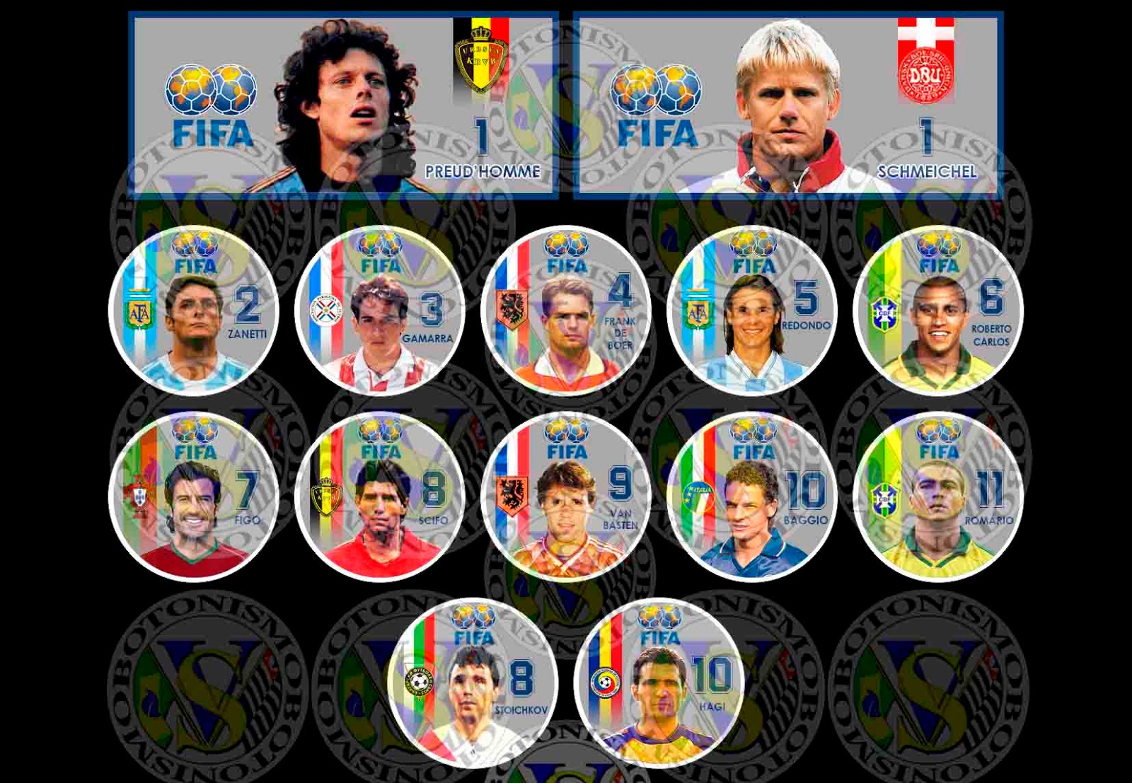 Jogo_de_Botão: FIFA 1990 - ENCOMENDA ESPECIAL