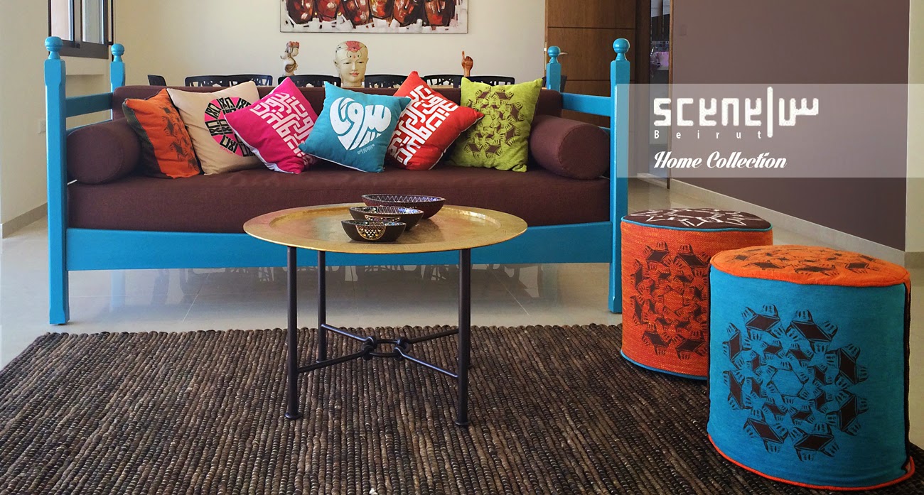 CELINEKBLOG : Bright Living room: Beirut Inspired