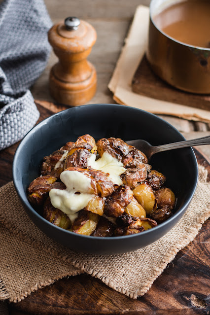 Chic, Chic, Chocolat: Poutine aux pommes de terre écrasées