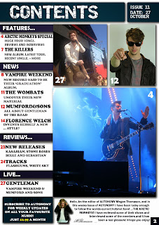 Megan Thomason - AS Media Blog: Final Music Magazine Contents Page ...