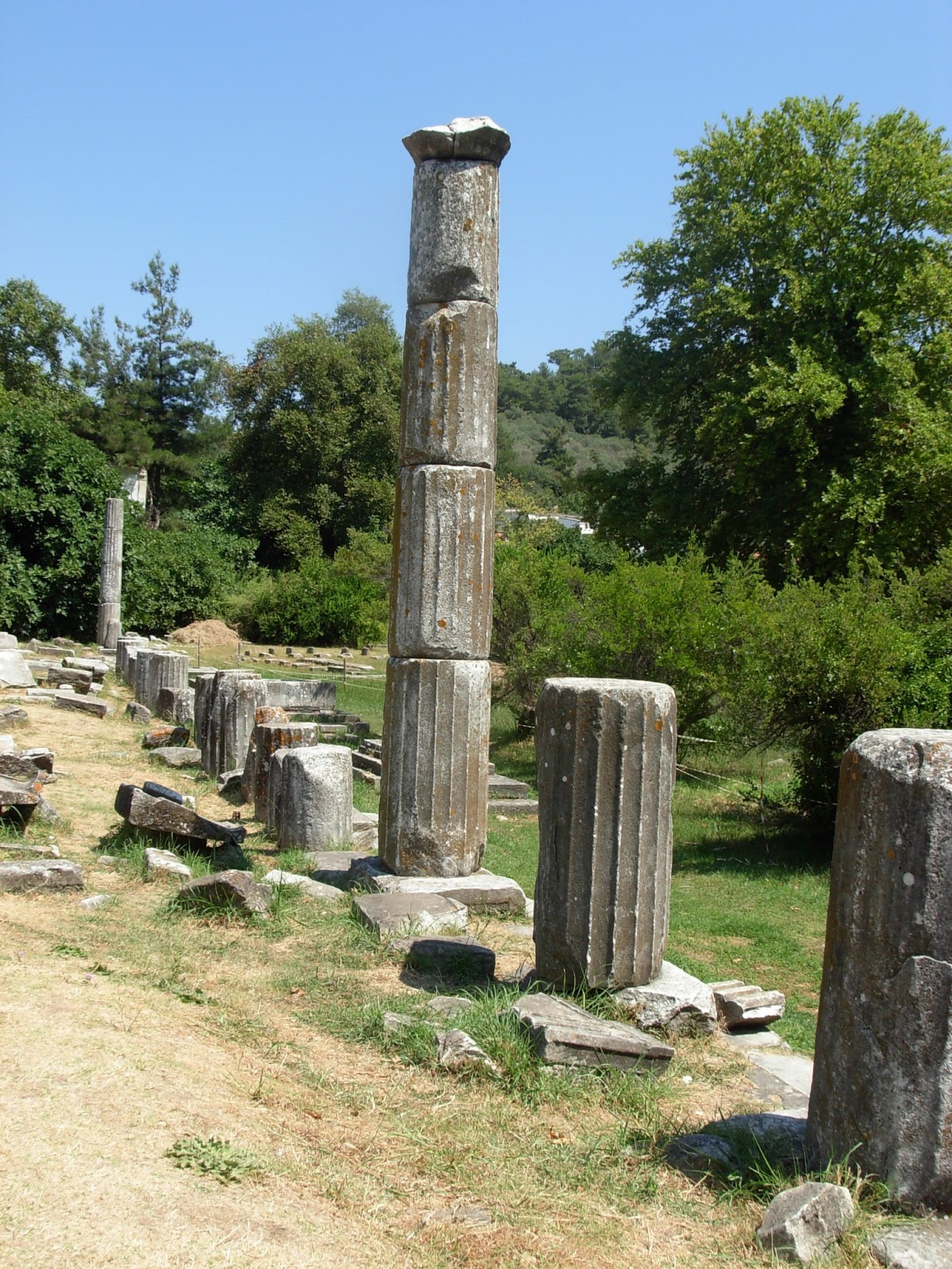Τέχνης Σύμπαν και Φιλολογία: Θάσος, Thasos