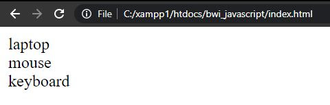 Belajar Mengenai Array Pada JavaScript - BelajarwithIB