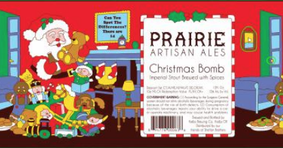 The Wine and Cheese Place: Prairie Artisan Ales Christmas Bomb