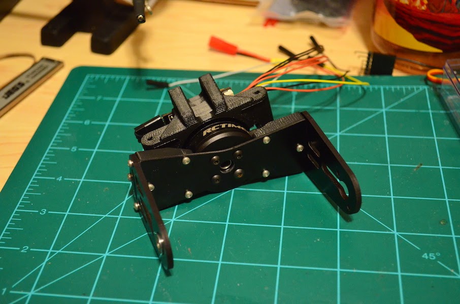 The Roaming Engineer: Gimbal Quad Prototype Ready to Fly!