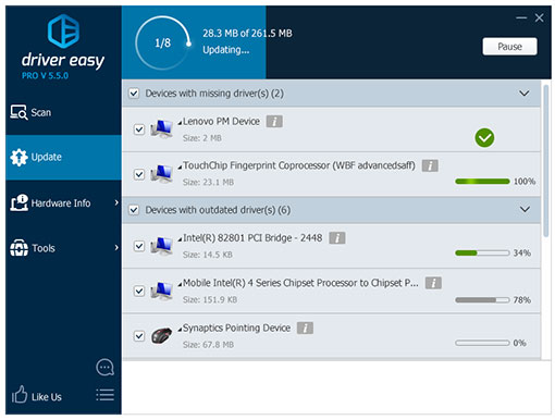 Driver Easy Pro v5.6.11.+Serial Actualiza todos sus controladores ...