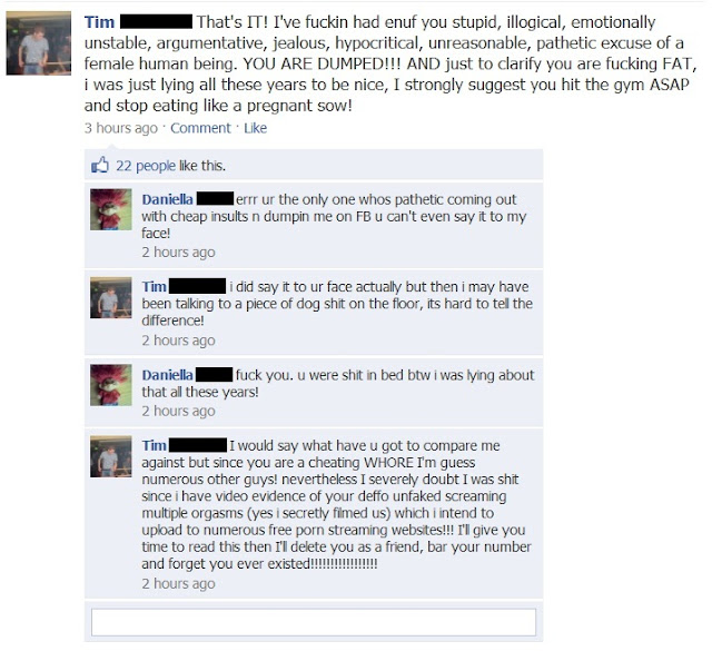 Legendary FB Status: The LEGEND who broke up with his GF via FB status