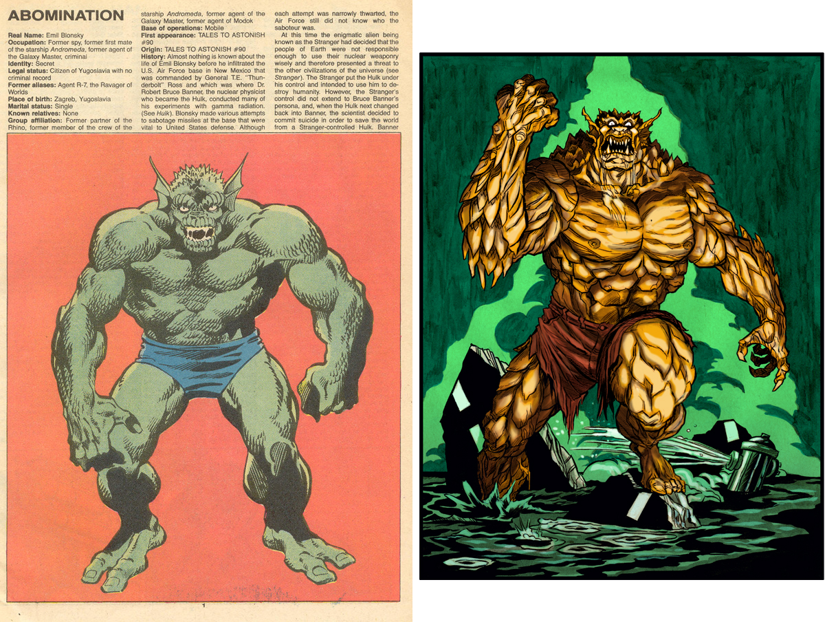 The Official Handbook to the Marvel Universe - REDUX Edition ...