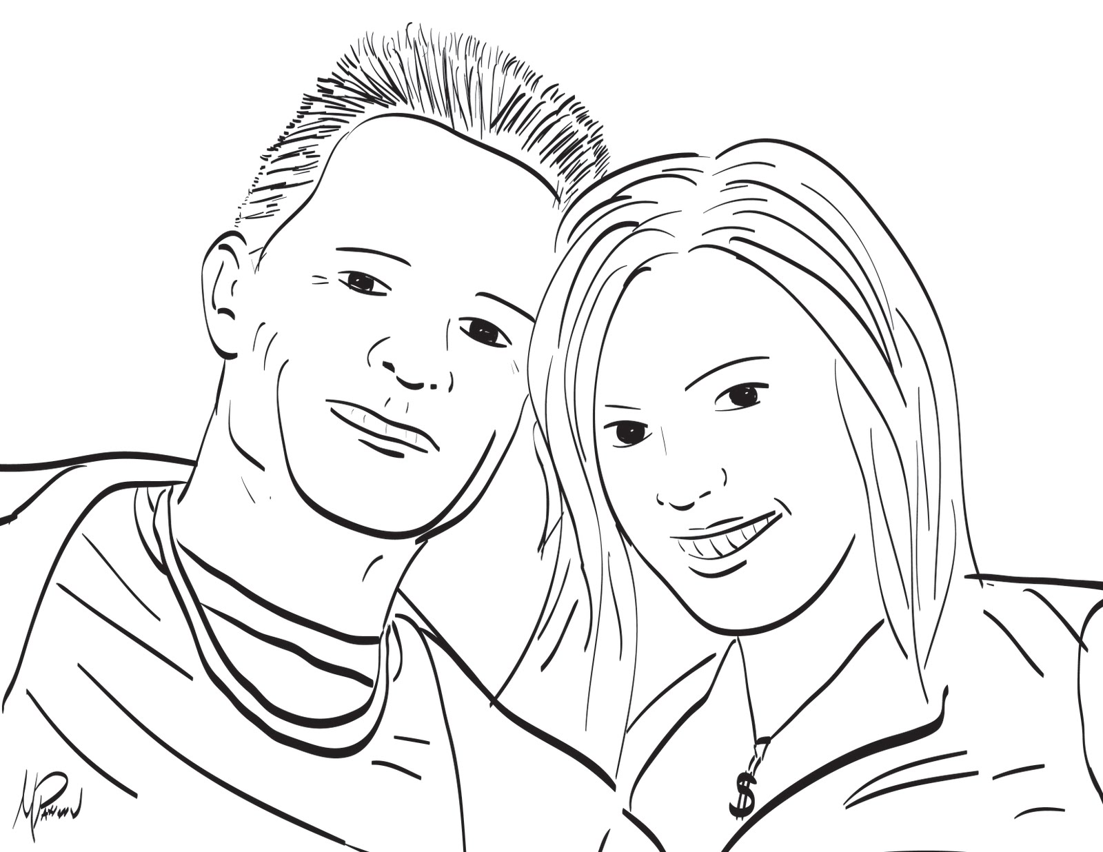 Terrible Drawings of People's Faces