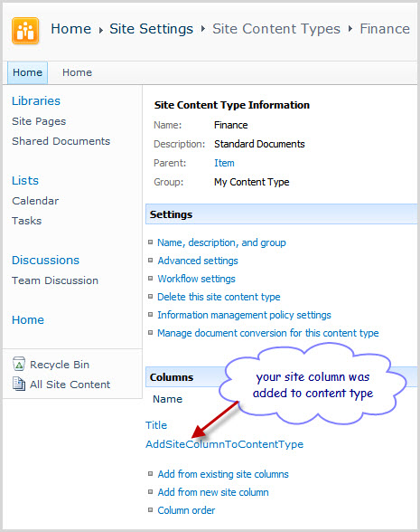 Share knowledge sharepoint: How to create Content type – Site Column ... Share knowledge sharepoint: How to create Content type – Site Column ...