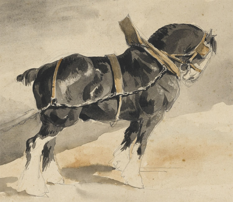 Gurney Journey: Gericault Watercolor Sketches