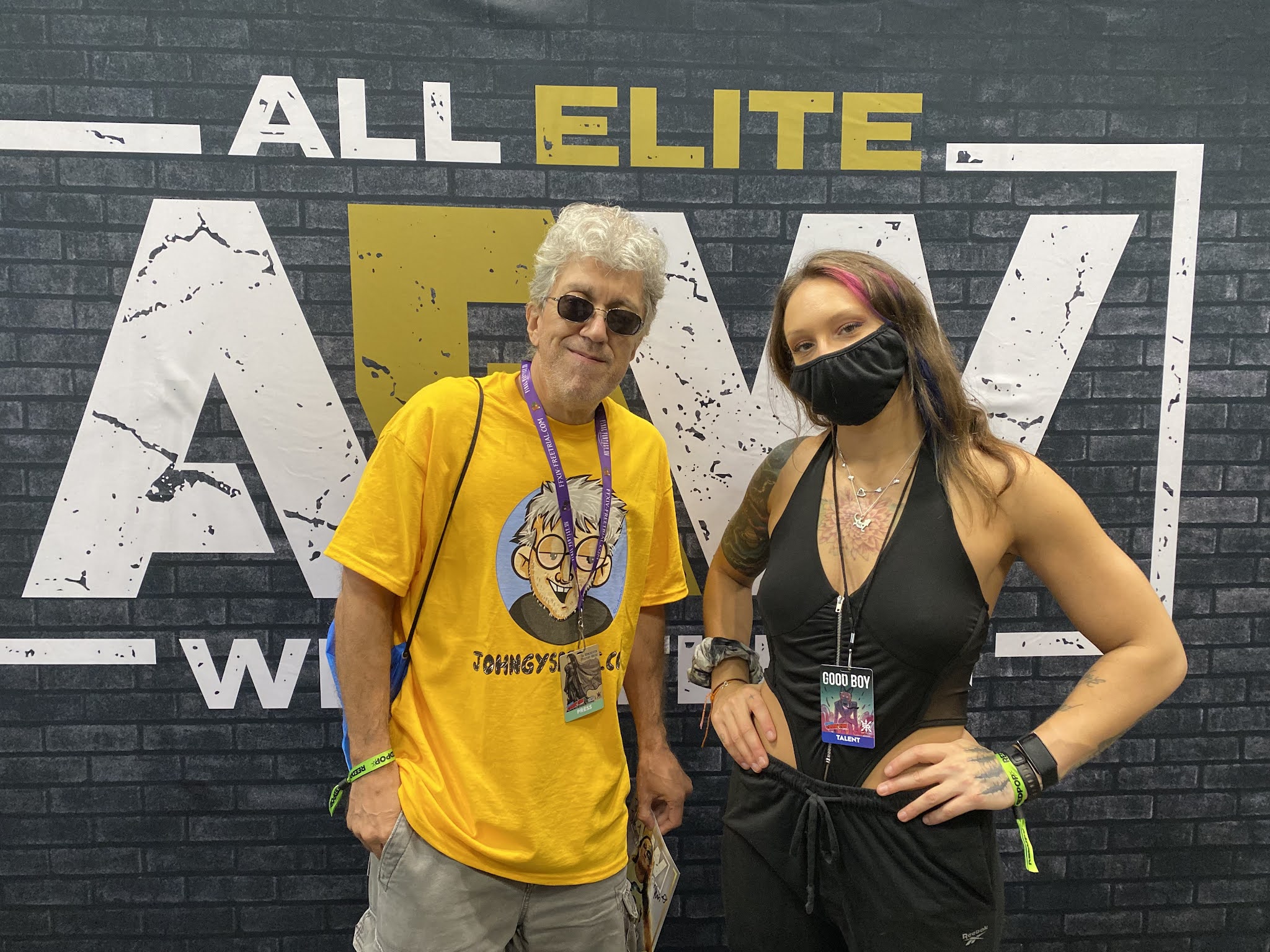 JOHNGY'S BEAT: Kris Statlander at New York Comic Con 2021