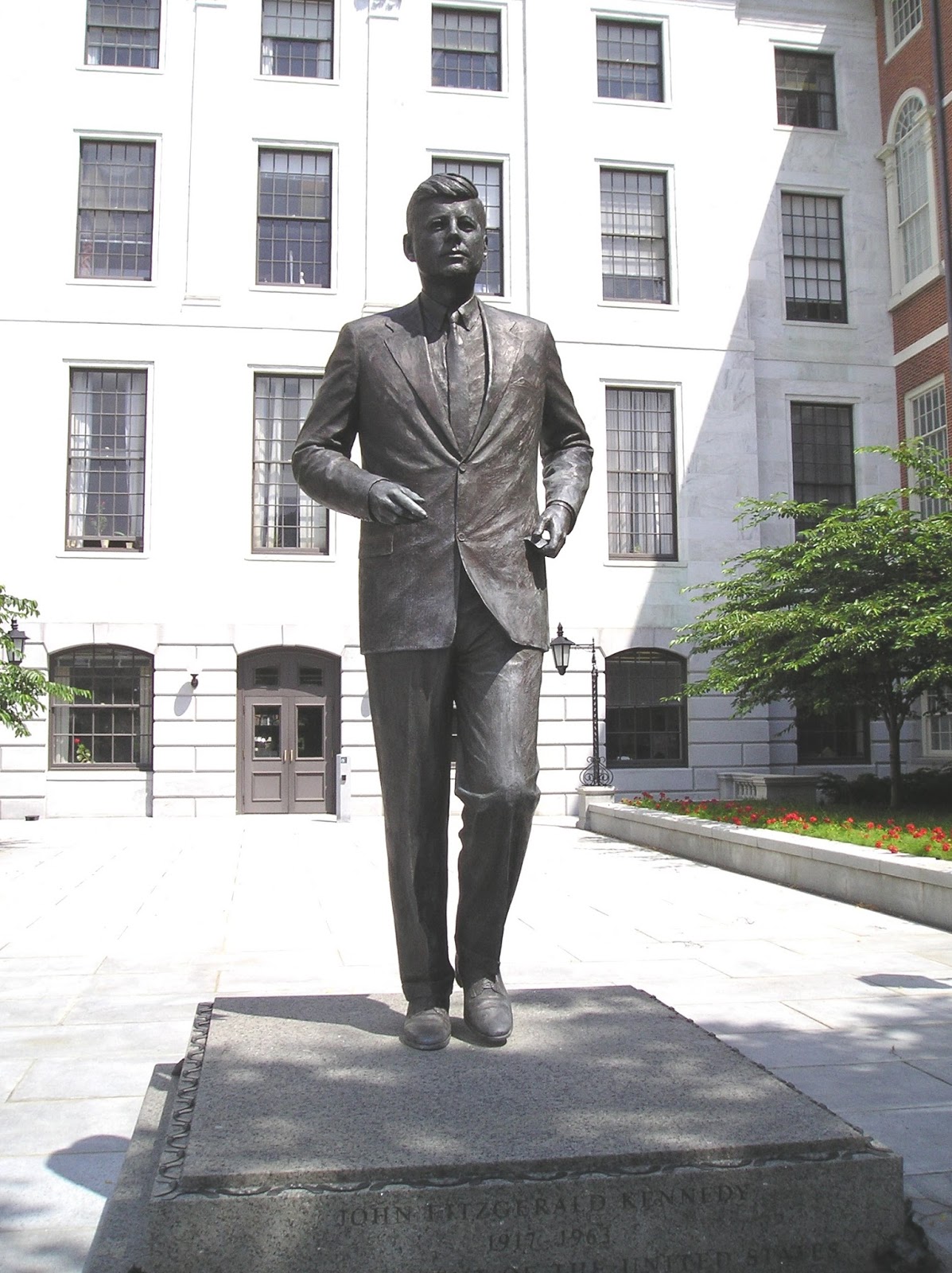 Boston Bronze and Stone Speak To Us: JFK Boston Landmark and Monument ...