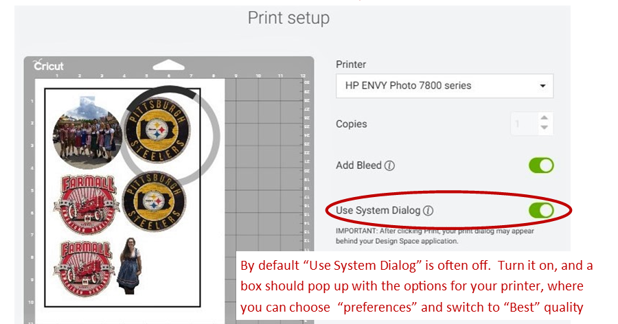 Fields Of Heather Quick Tip Enable Printer Dialog Box To Set Best