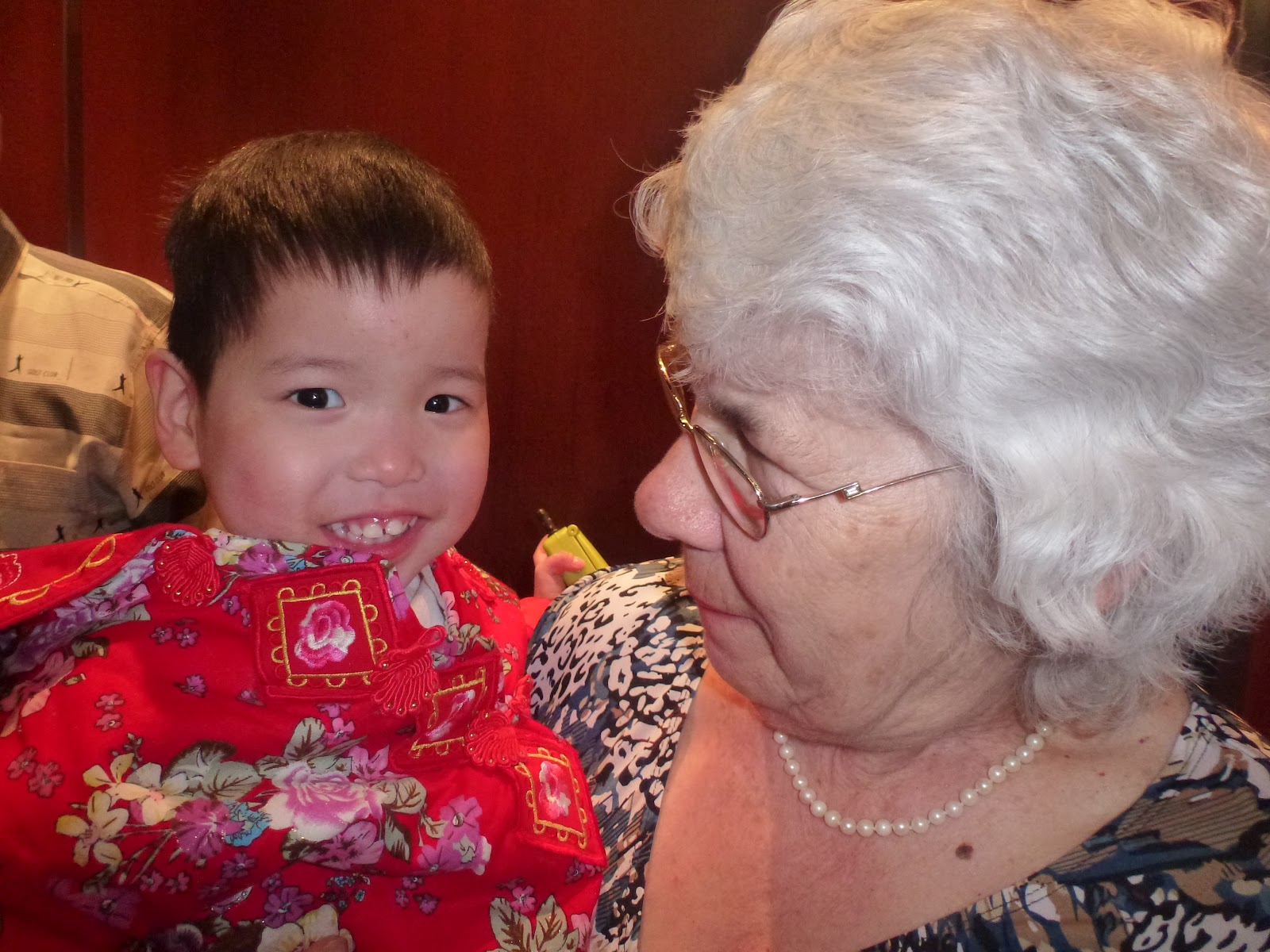 Maya Kim et sa famille