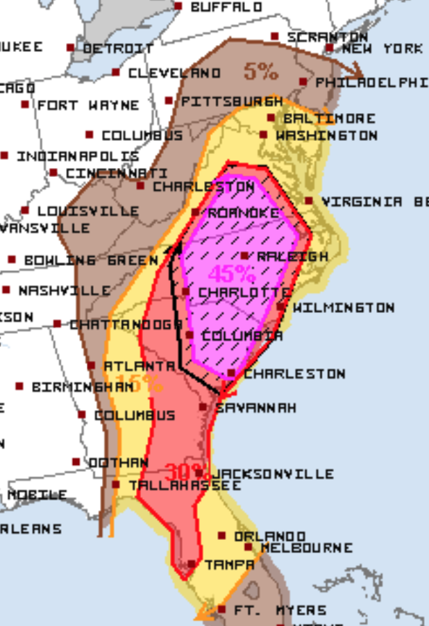 MSE Creative Consulting Blog Dangerous Day In The Middle Atlantic Region MSE Creative Consulting Blog Dangerous Day In The Middle Atlantic Region