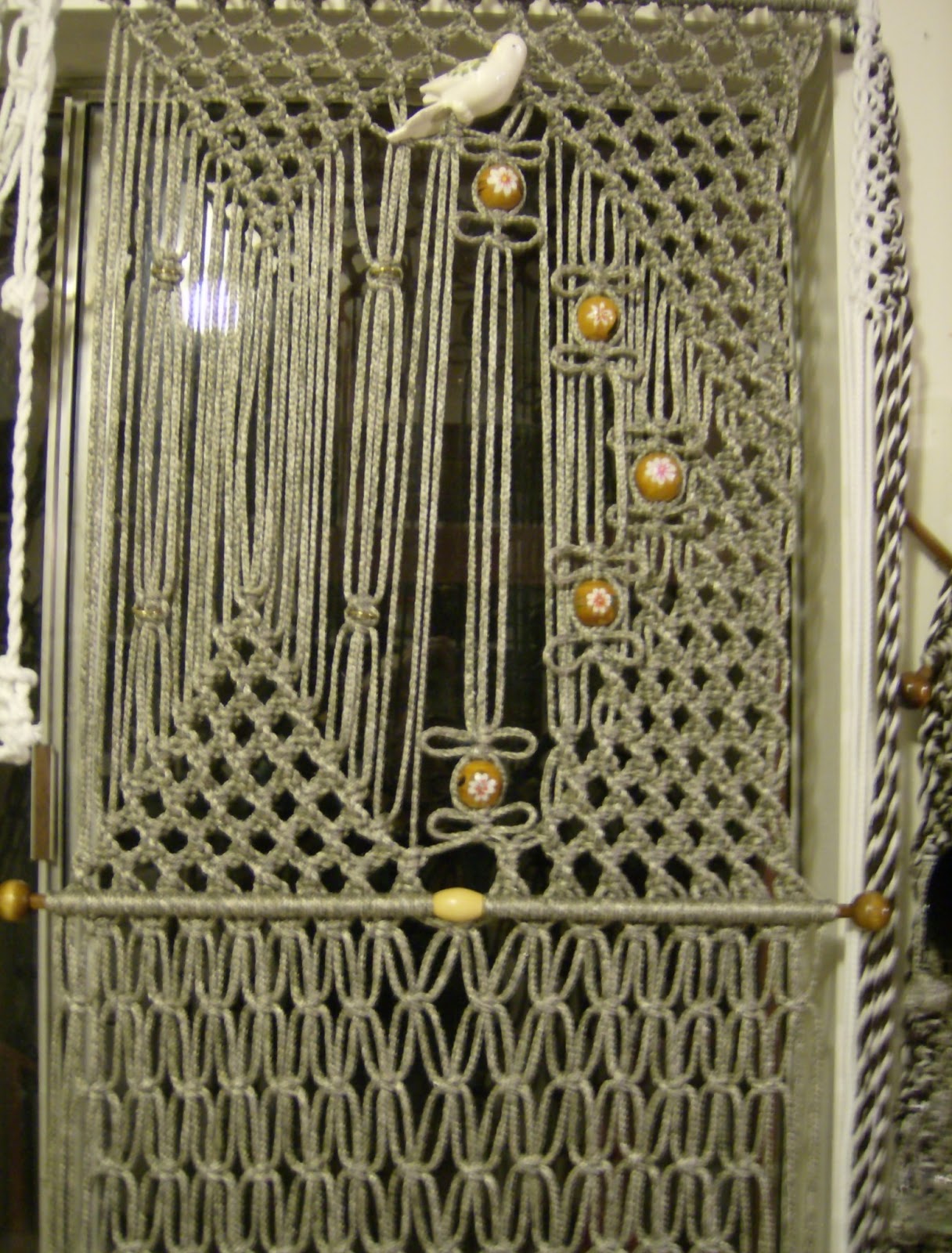 Custom Macrame Window Treatments