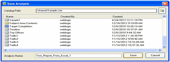 Obiee By Satish And Sujitha Smart View In Excel With Obiee 11g 8305
