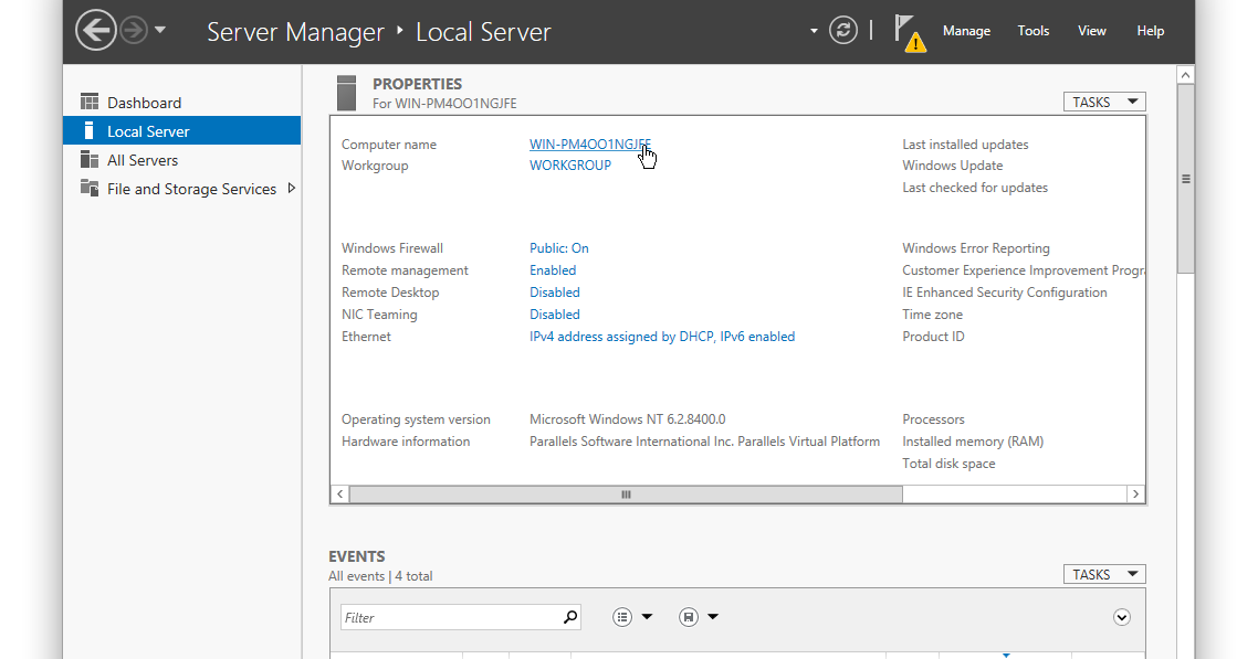 windows: Windows Server 2012 Active Directory